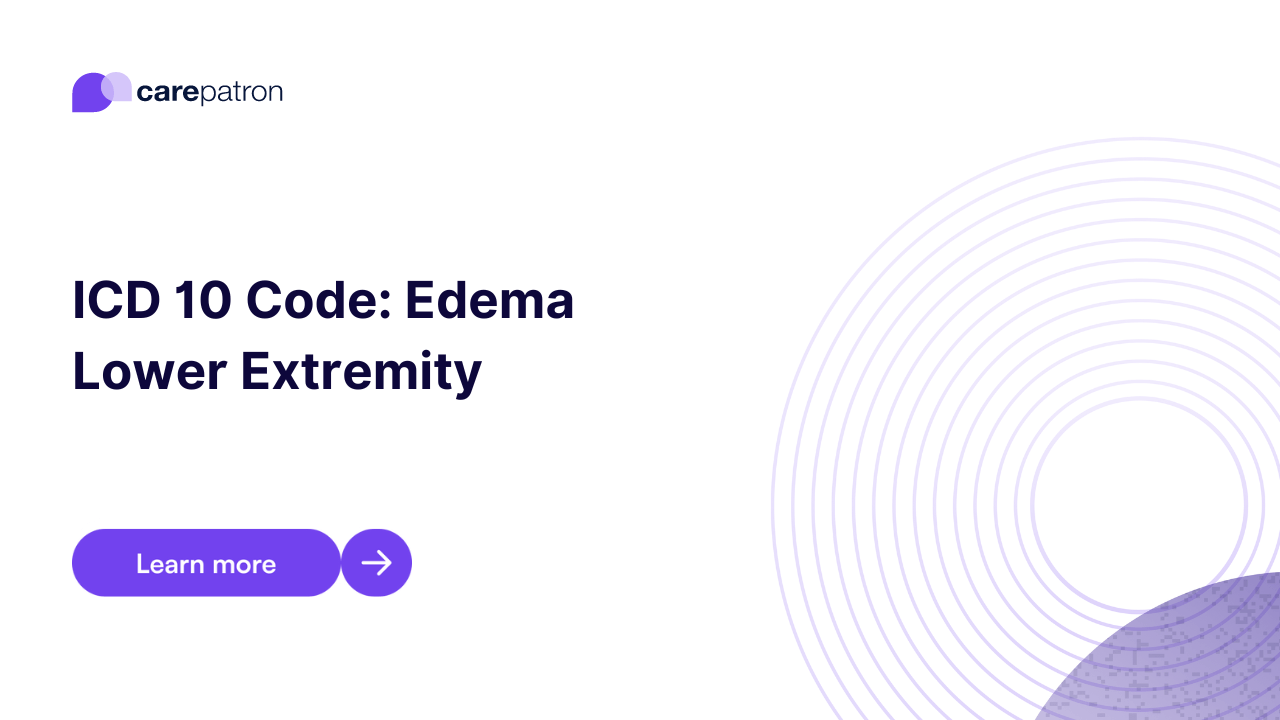 Edema Lower Extremity ICD 10 CM Codes 2023